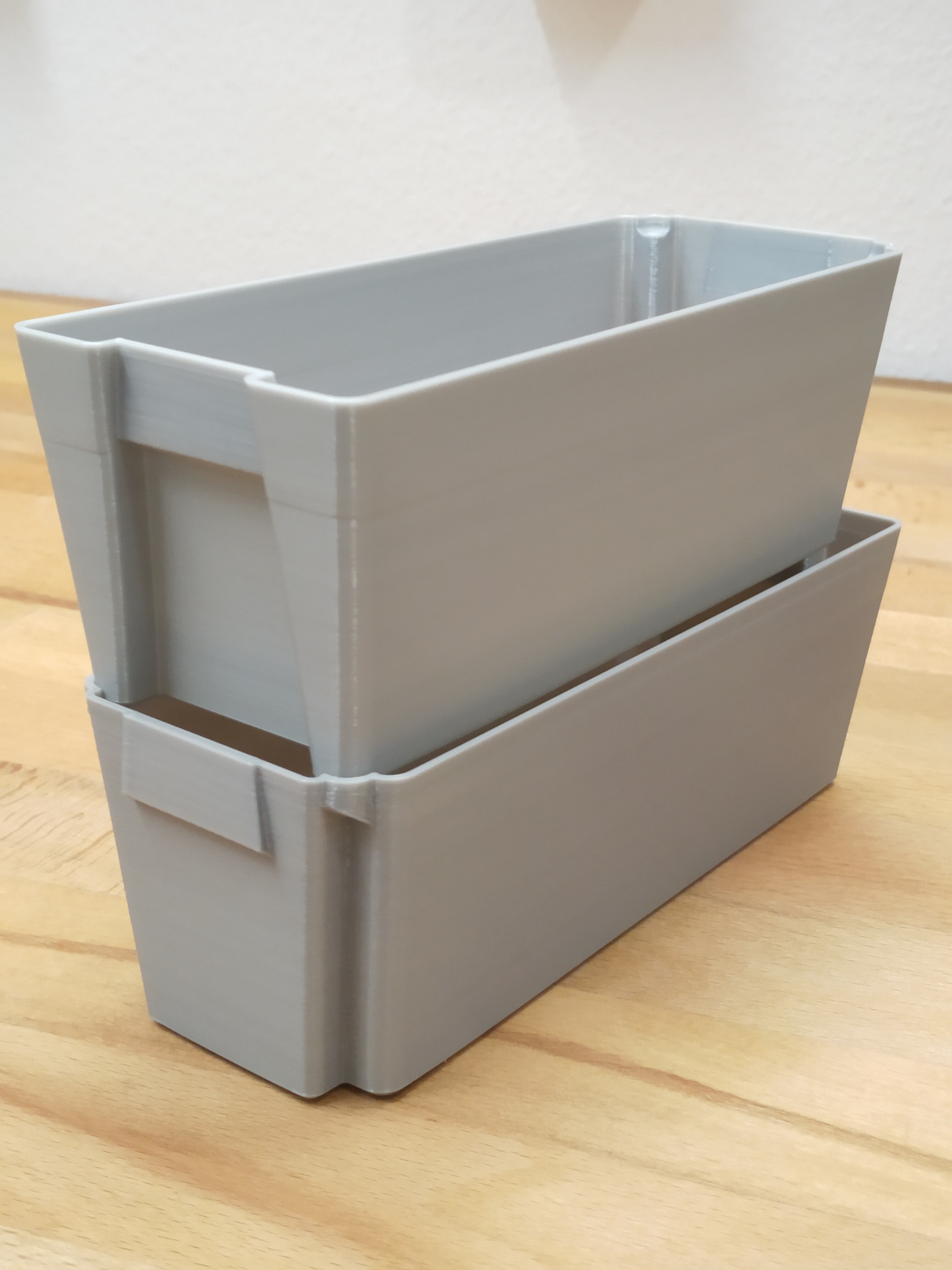 Rotary stacking box small and large - Dreh-Stapelbox klein und groß by ...
