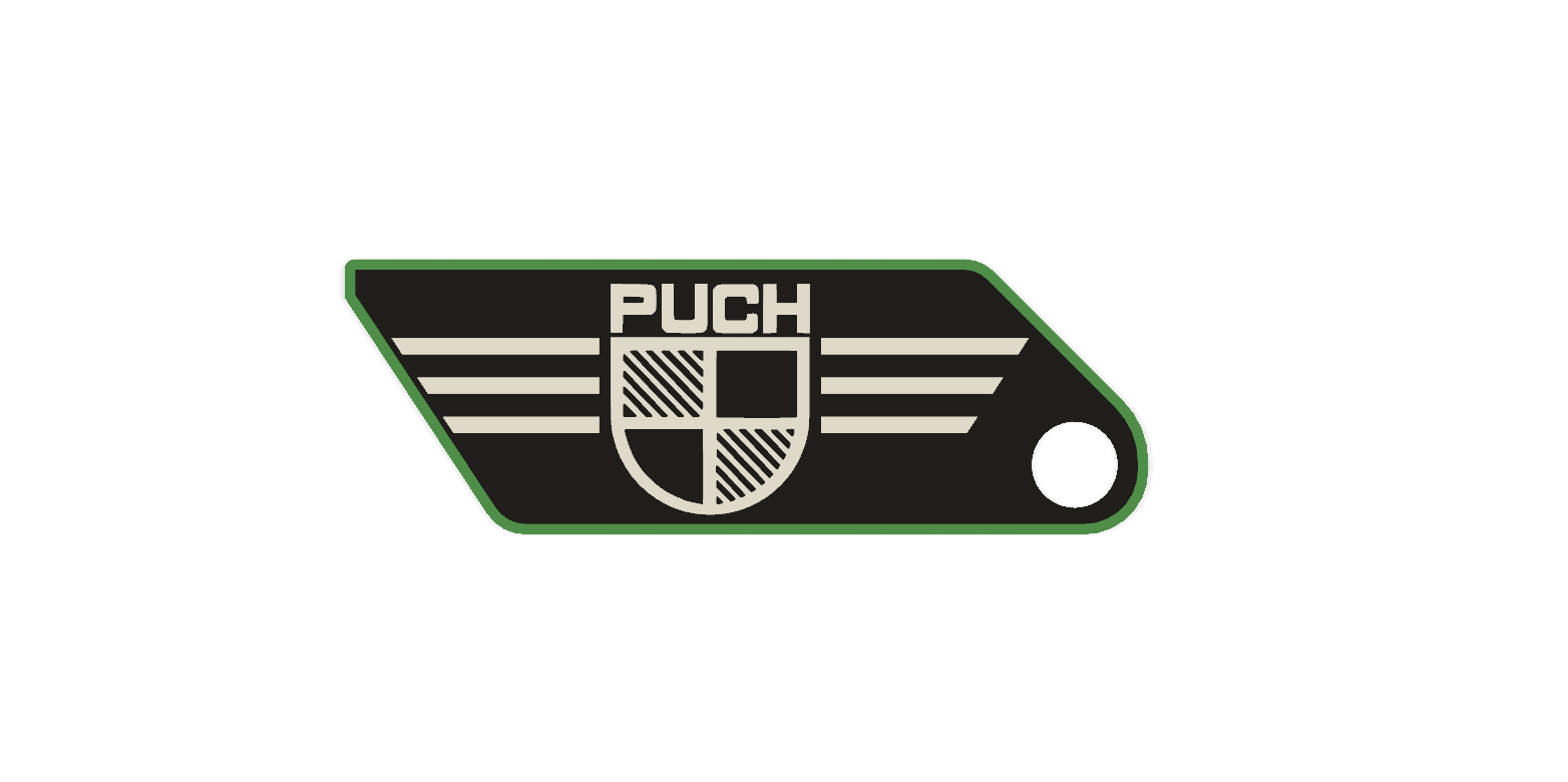 Puch Keychain by madsvodder7922 | Download free STL model | Printables.com