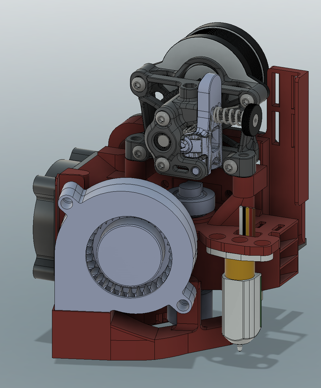 DanAnd's Mount for E3D Revo Micro, Sherpa-Mini, Creality Ender3, CR10 ...