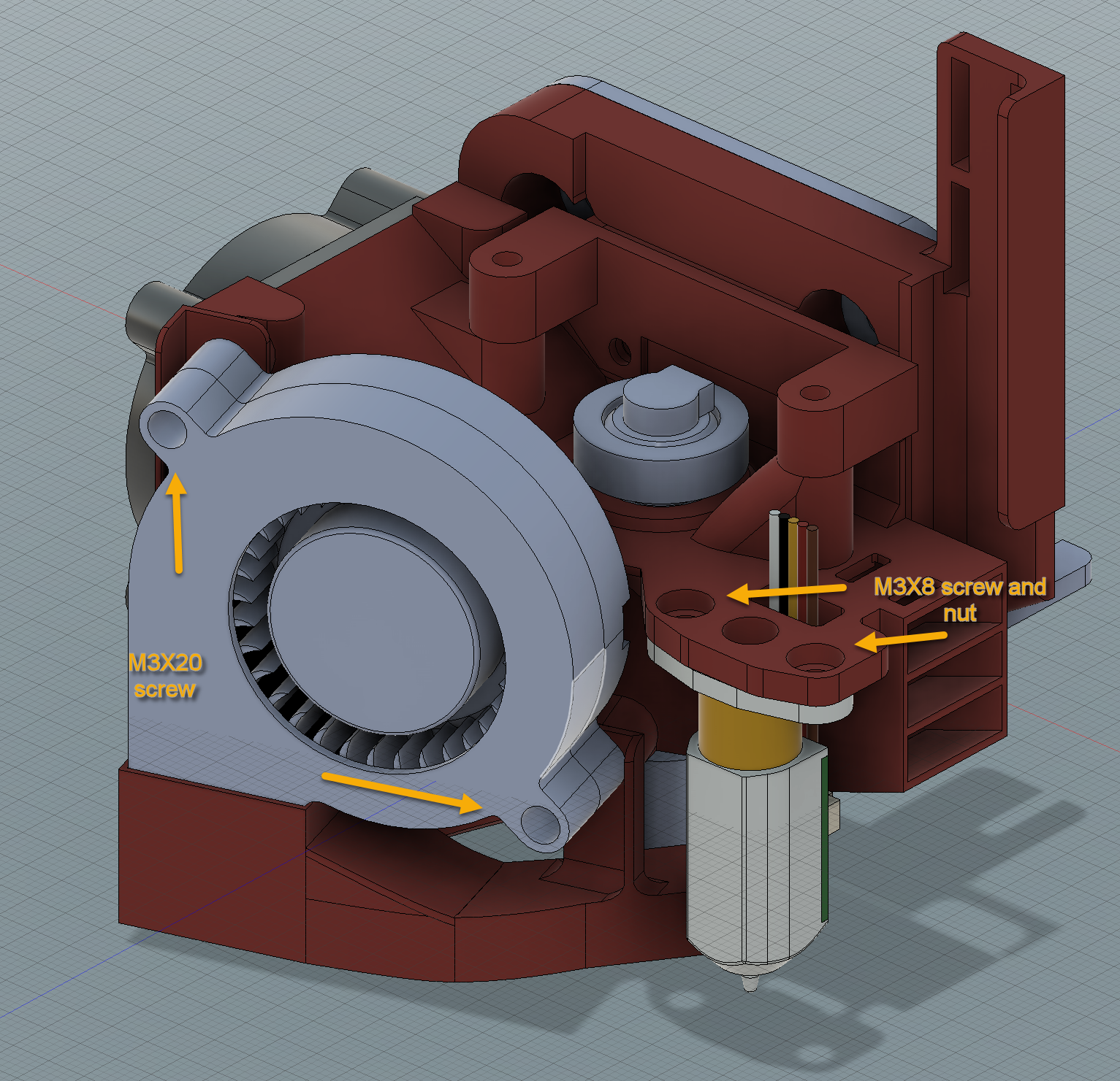 Danands Mount For E3d Revo Micro Sherpa Mini Creality Ender3 Cr10 Or Sunlu S8 Bowden Setup