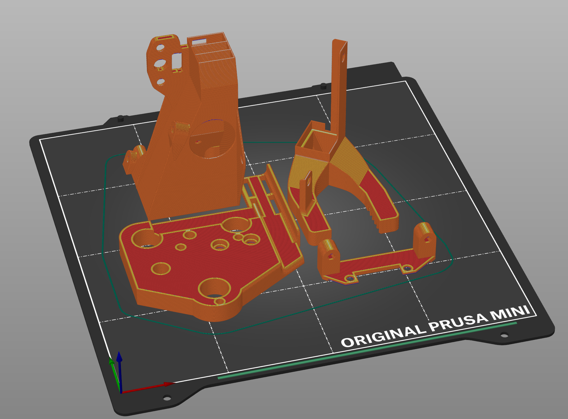 DanAnd's Mount for E3D Revo Micro, Sherpa-Mini, Creality Ender3, CR10 ...