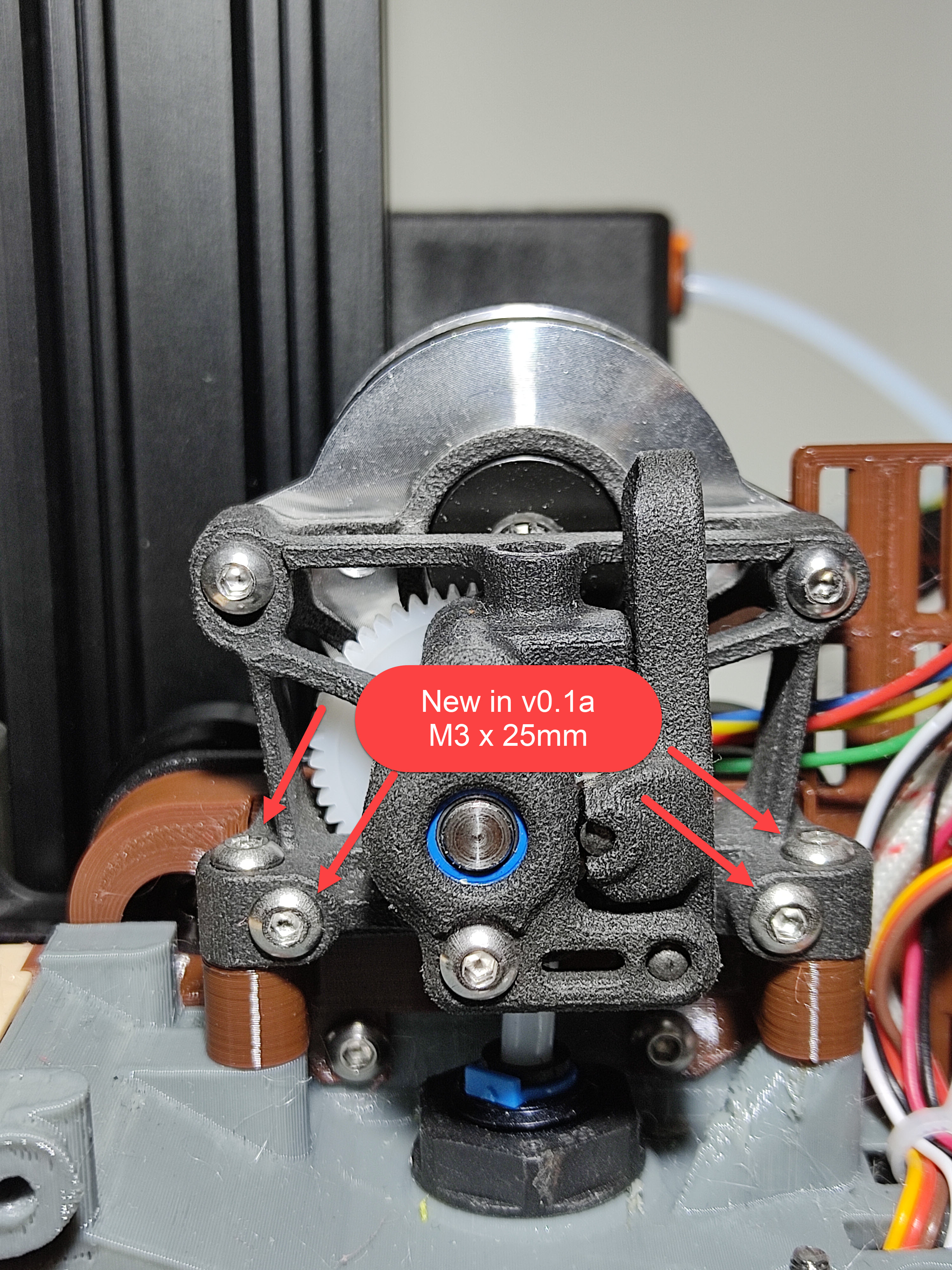 DanAnd's Mount for E3D Revo Micro, Sherpa-Mini, Creality Ender3, CR10 ...