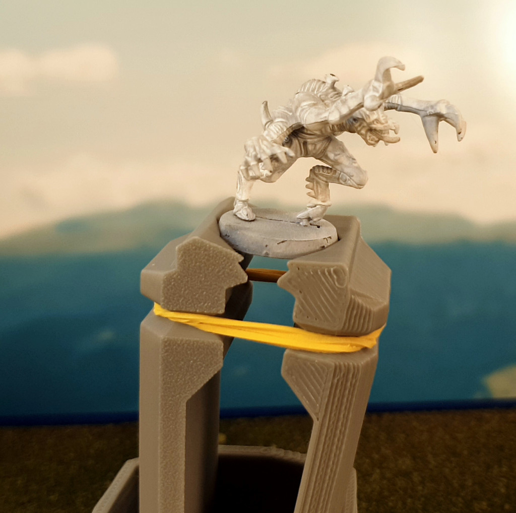 Batch painting miniature holder and stand by Terrain4Print | Download ...
