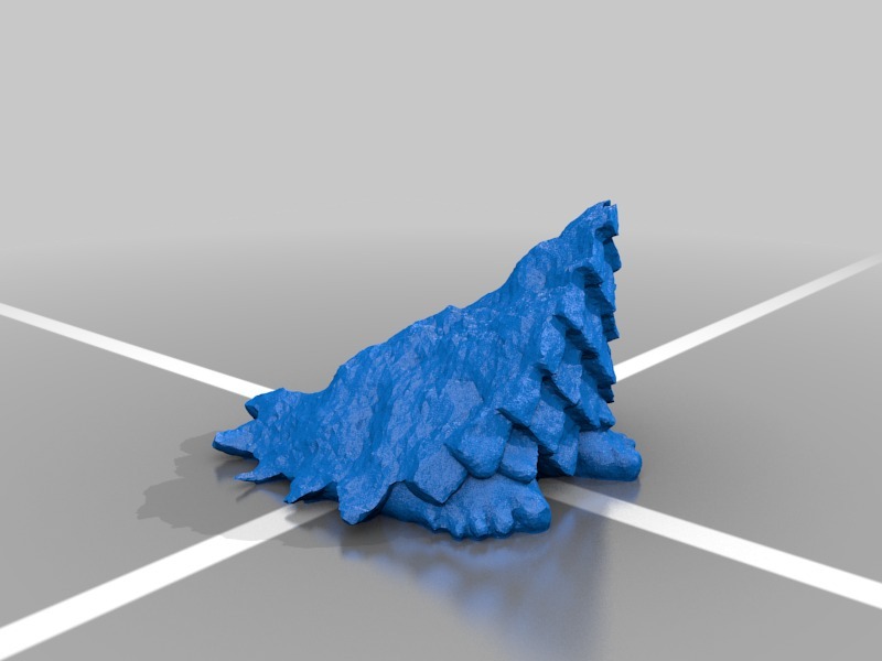 Crumbled jungle statue by Terrain4Print | Download free STL model ...