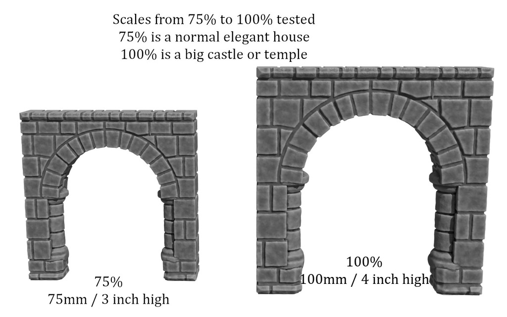 Ulvheim B2 - modular fantasy ruins por Terrain4Print | Descargar modelo ...