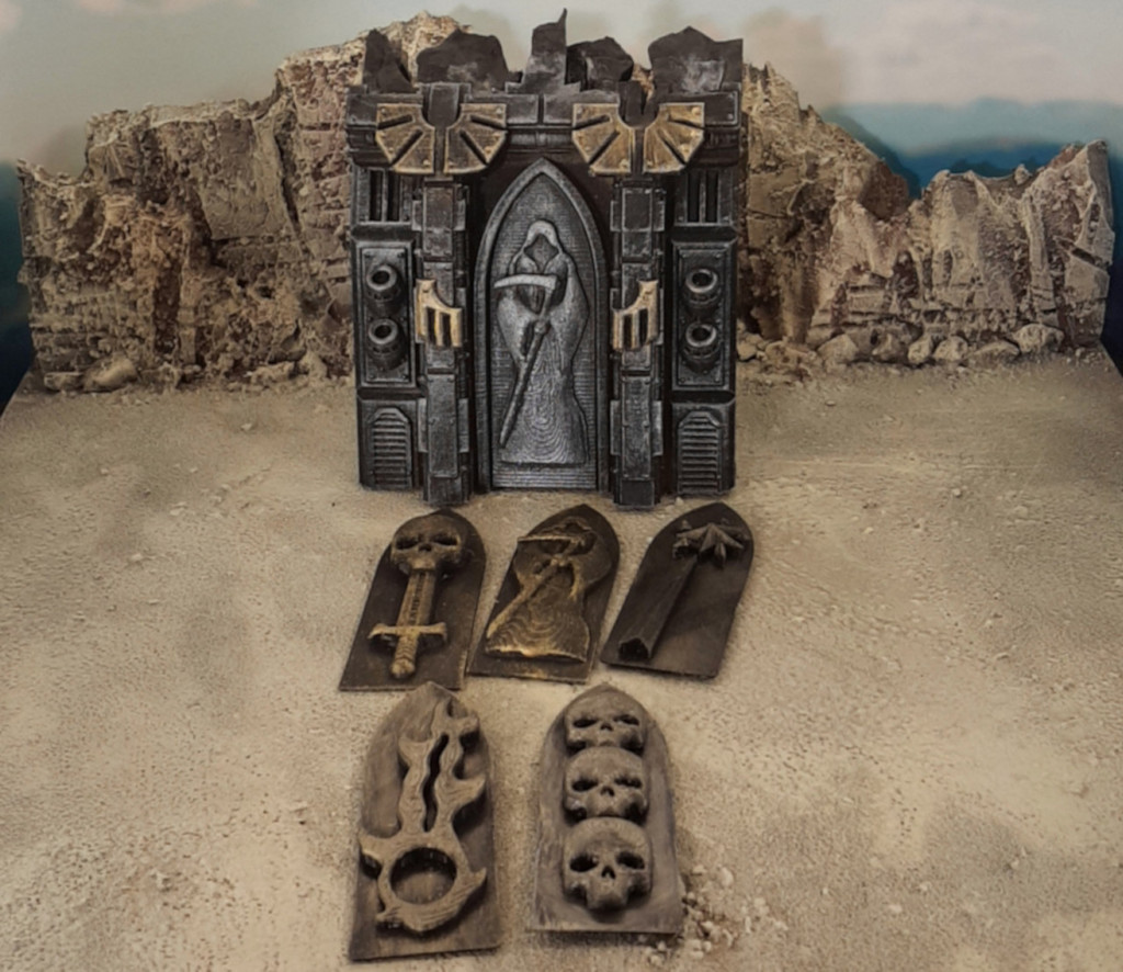 Gothic spaceship wreck A by Terrain4Print | Download free STL model ...