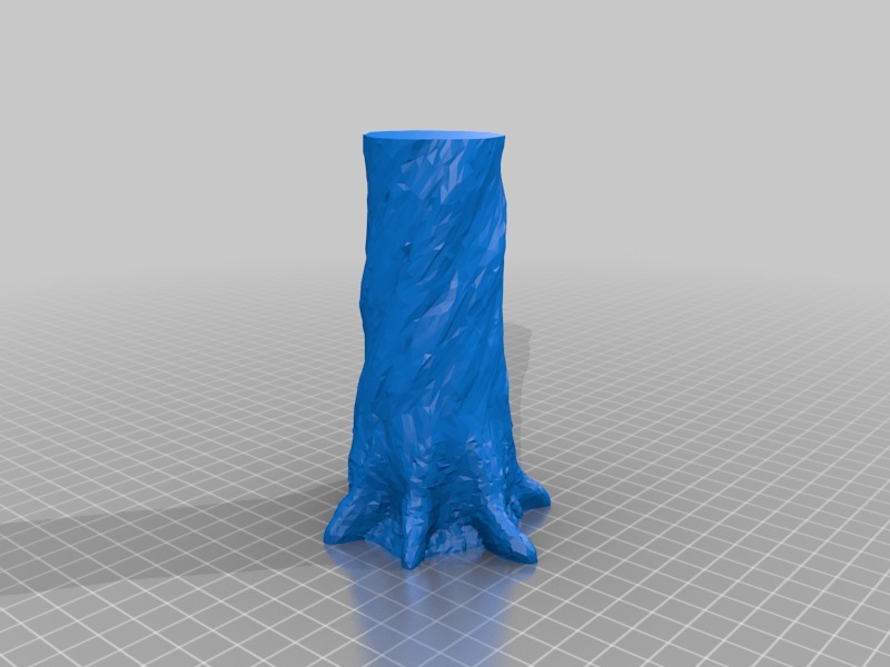 Vegetation B - Giant tree trunks by Terrain4Print | Download free STL ...