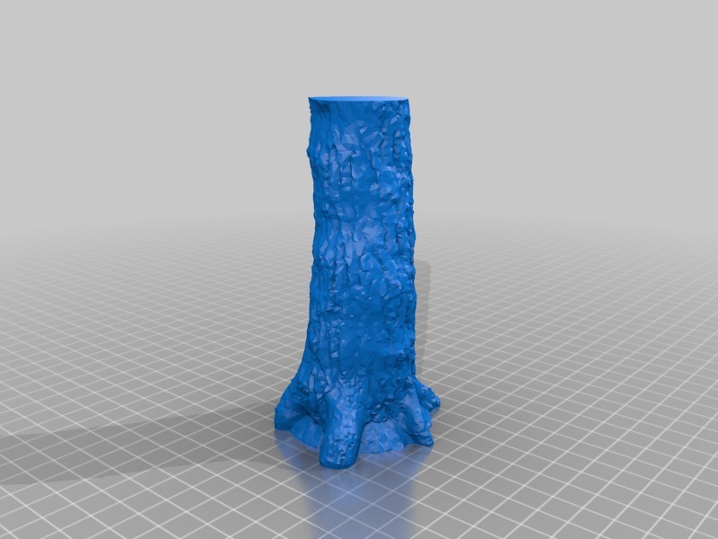 Vegetation B - Giant tree trunks by Terrain4Print | Download free STL ...