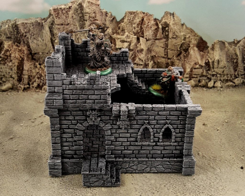Ulvheim building and ruins - A by Terrain4Print | Download free STL ...