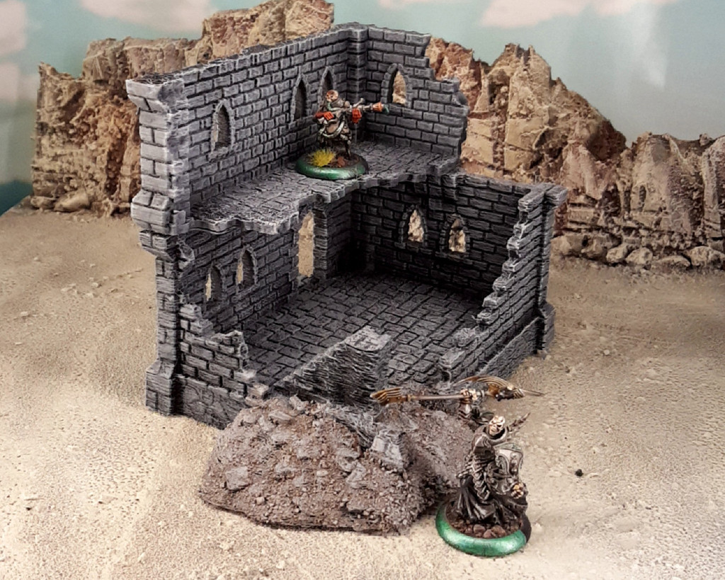 Ulvheim building and ruins - A by Terrain4Print | Download free STL ...