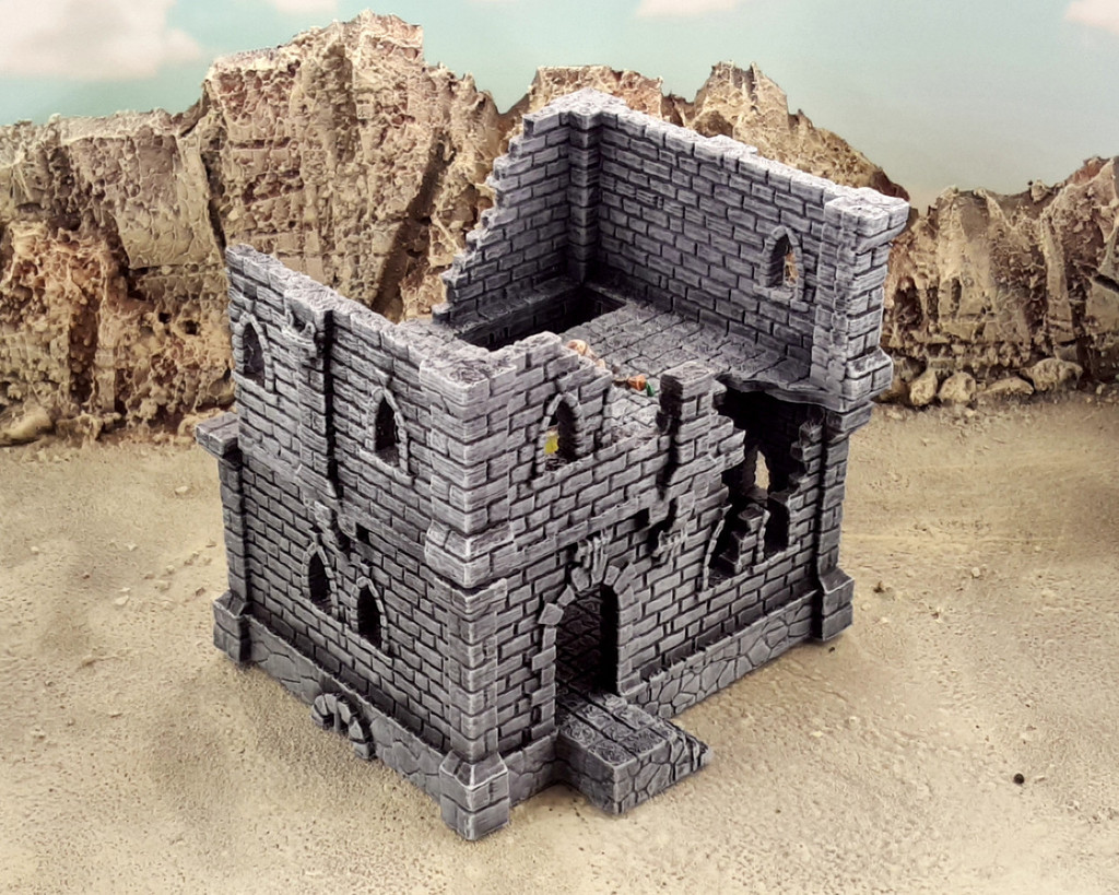 Ulvheim building and ruins - A by Terrain4Print | Download free STL ...