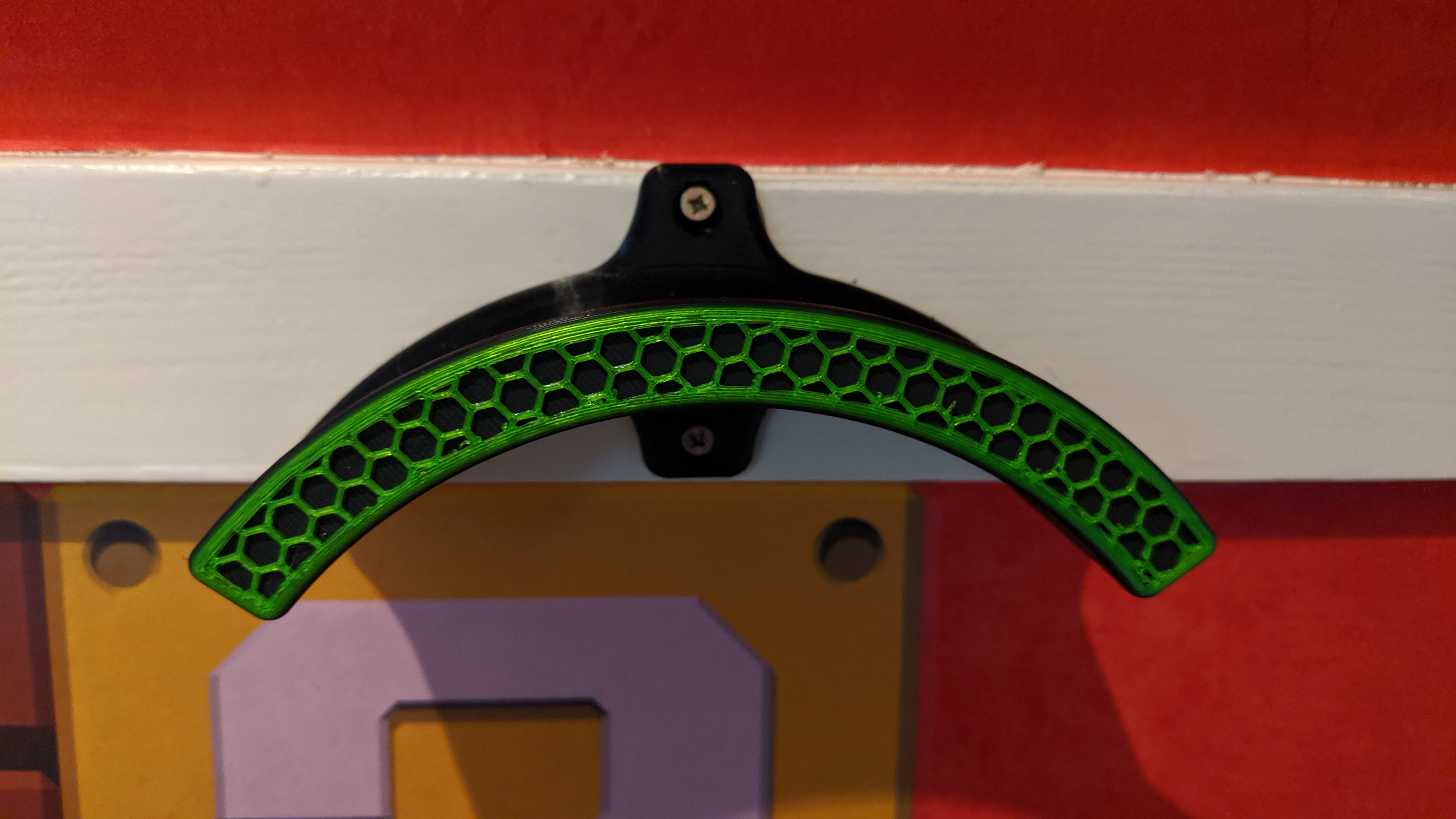 Headphone / Headset Wall Hanger Wide by Petclaud | Download free STL ...