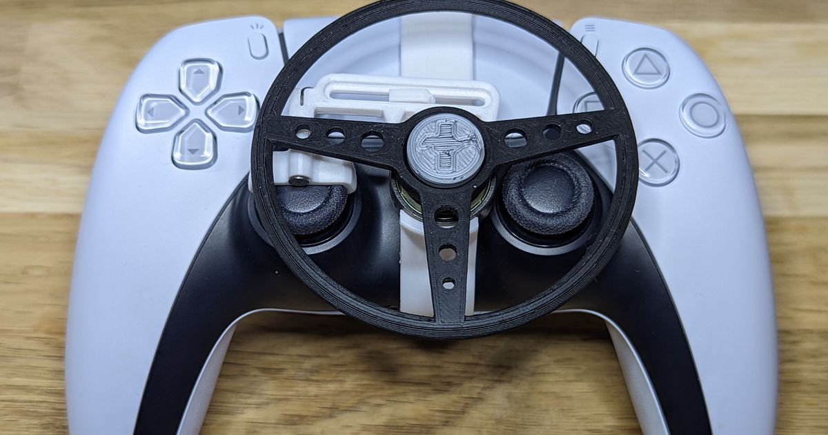 Playstation 5 controller round wheel (Mustang style) PS5 por ...