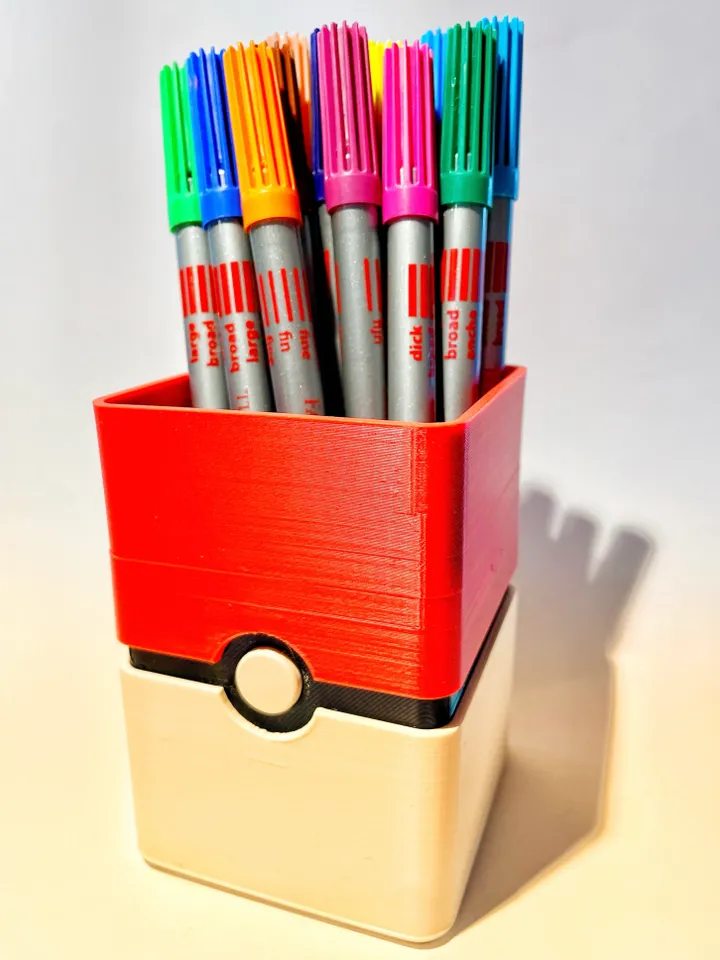 Pokemon Pen Holder by DaWoJnA | Download free STL model | Printables.com