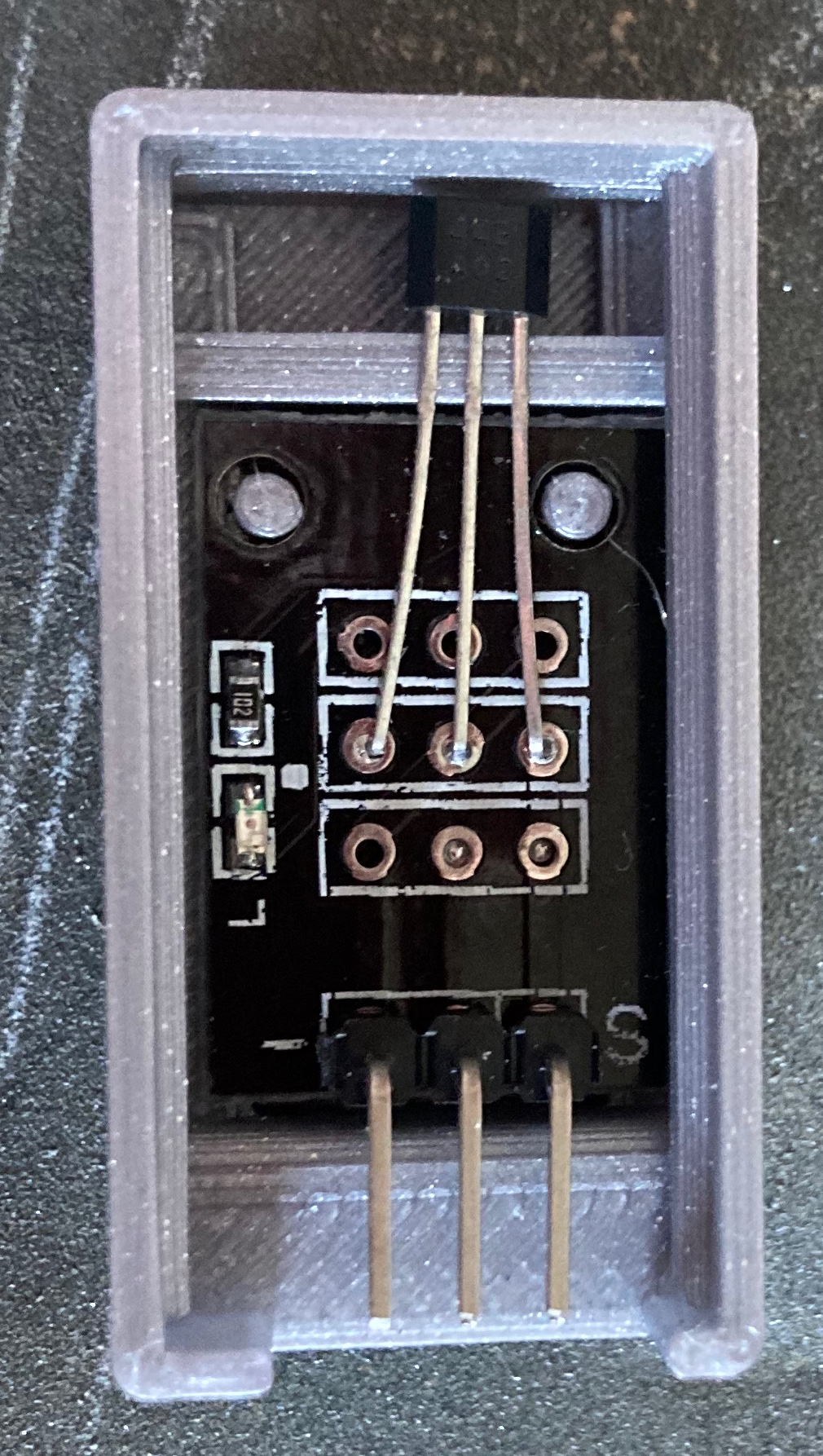 Case for Hall Effect probe PCB (arduino) 44e 402 by magnayn | Download ...