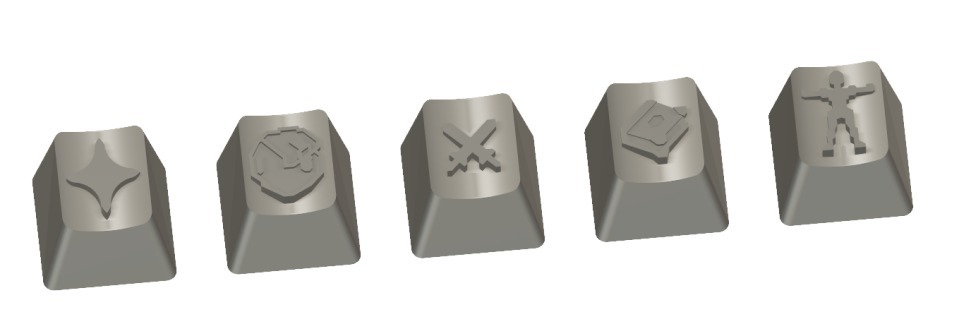 Runescape Keycaps by DoopyWoopy | Download free STL model | Printables.com