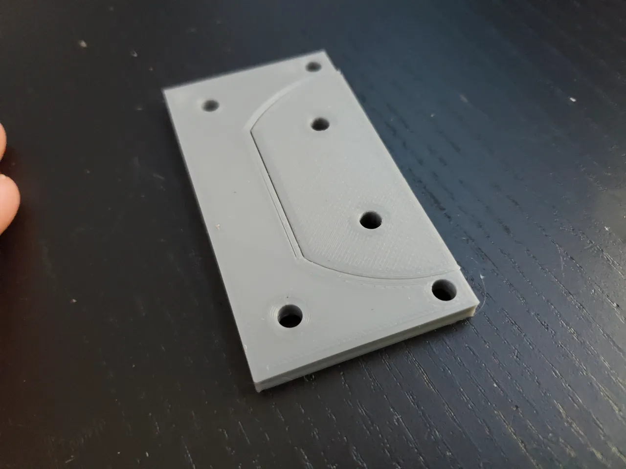 Simple Wall Mount by CoryMakesThings | Download free STL model ...