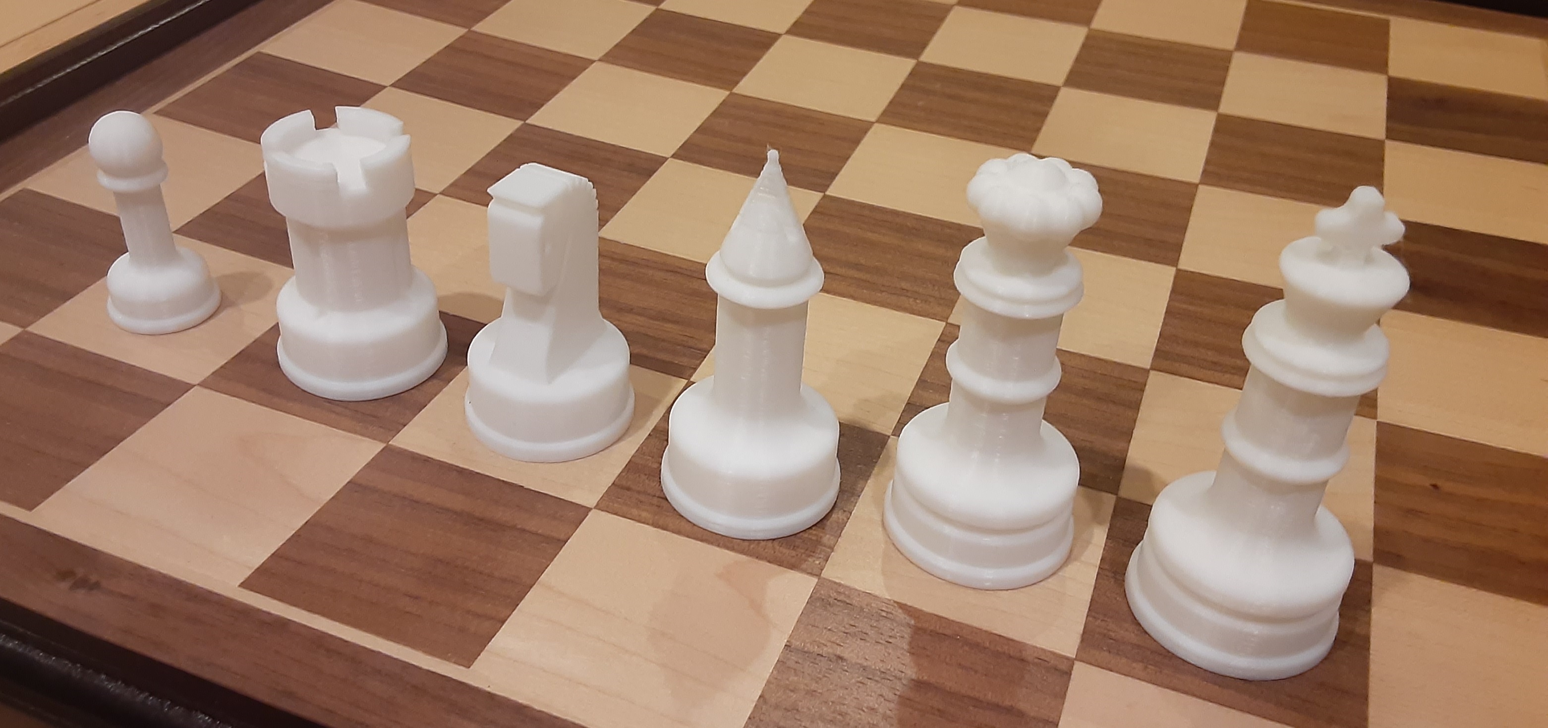 Simple Chess Set by moxieman19 | Download free STL model | Printables.com