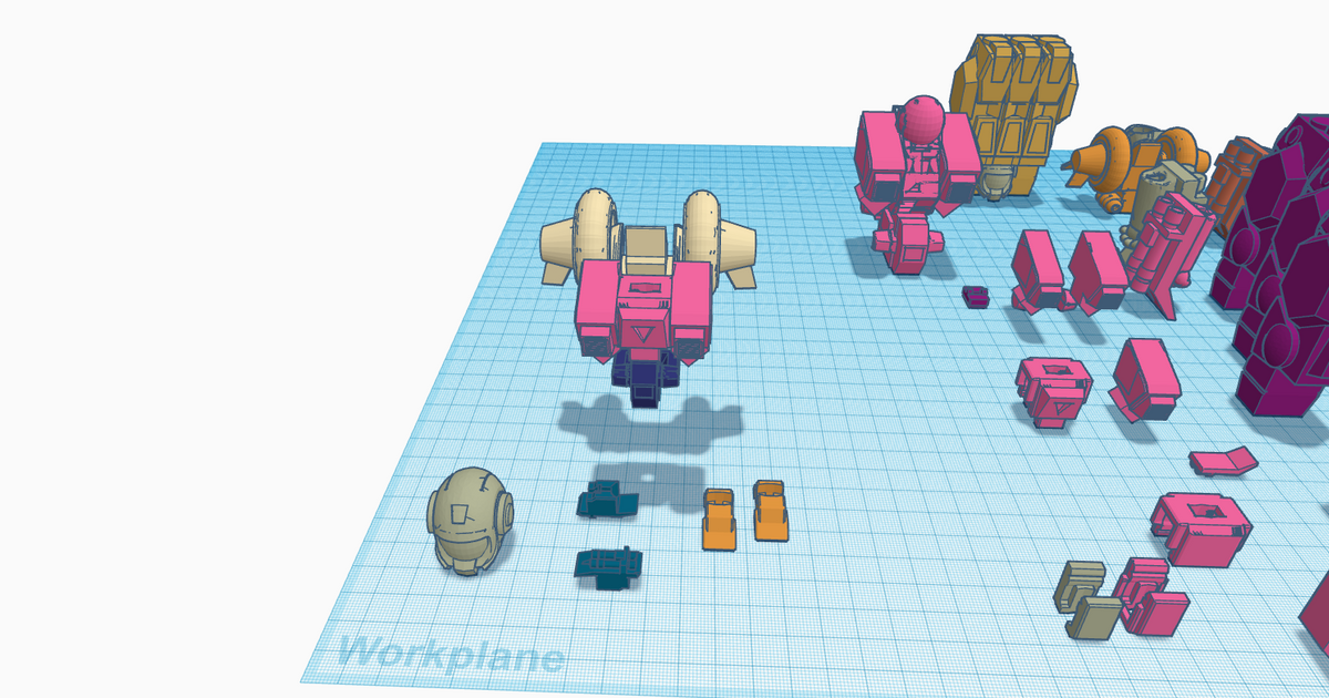 Robotech/Macross RT Cyclone suit for Lucky13 by mco | Download free STL ...