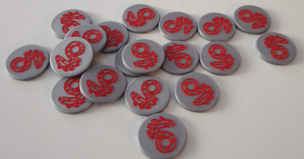 Shadowrun Token by GPF | Download free STL model | Printables.com