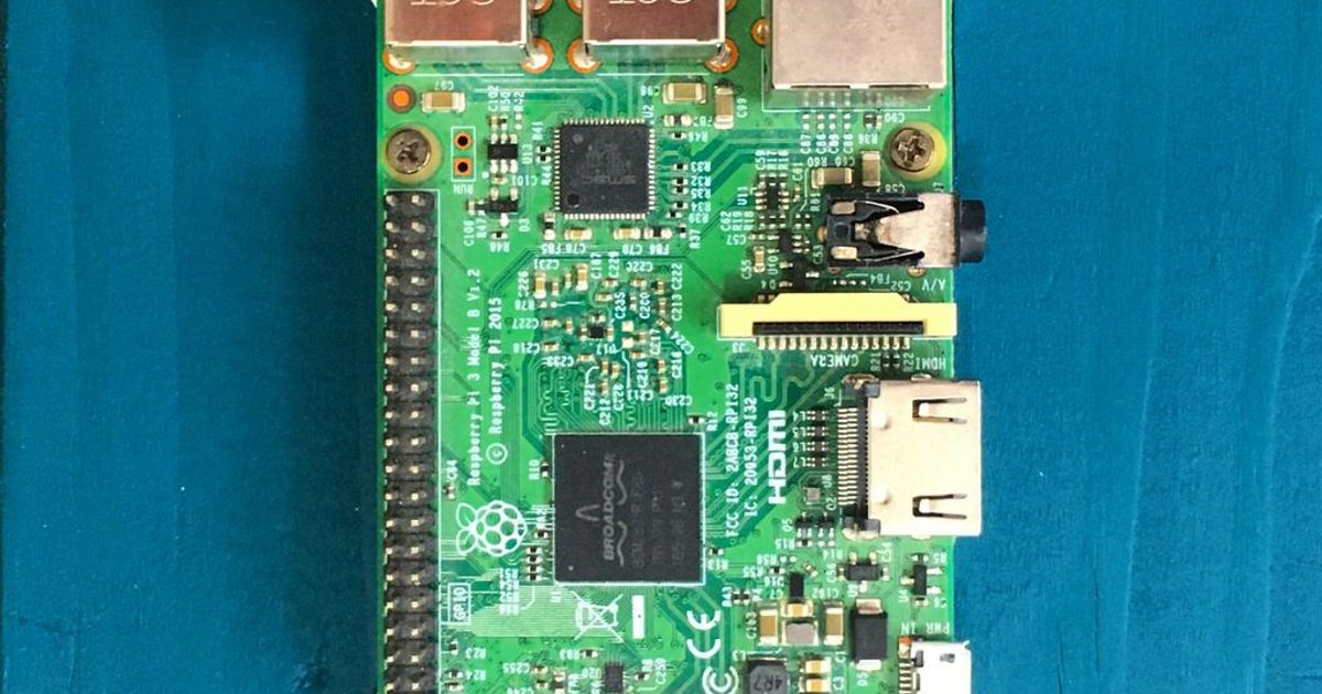 Raspberry Pi Wall Mount by Erik C | Download free STL model ...