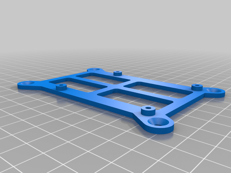 Raspberry Pi Wall Mount by Erik C | Download free STL model ...
