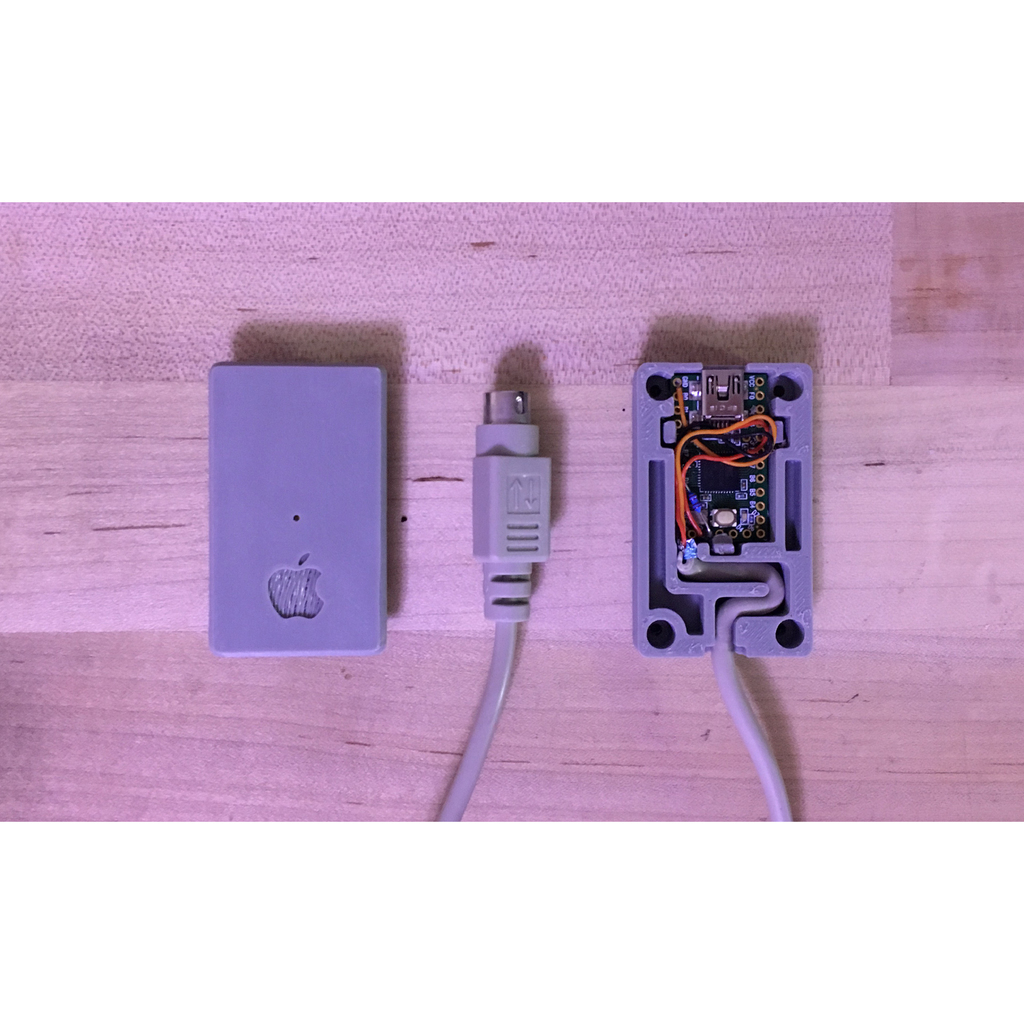 Apple Desktop Bus (ADB) to USB Dongle by Erik C | Download free STL ...