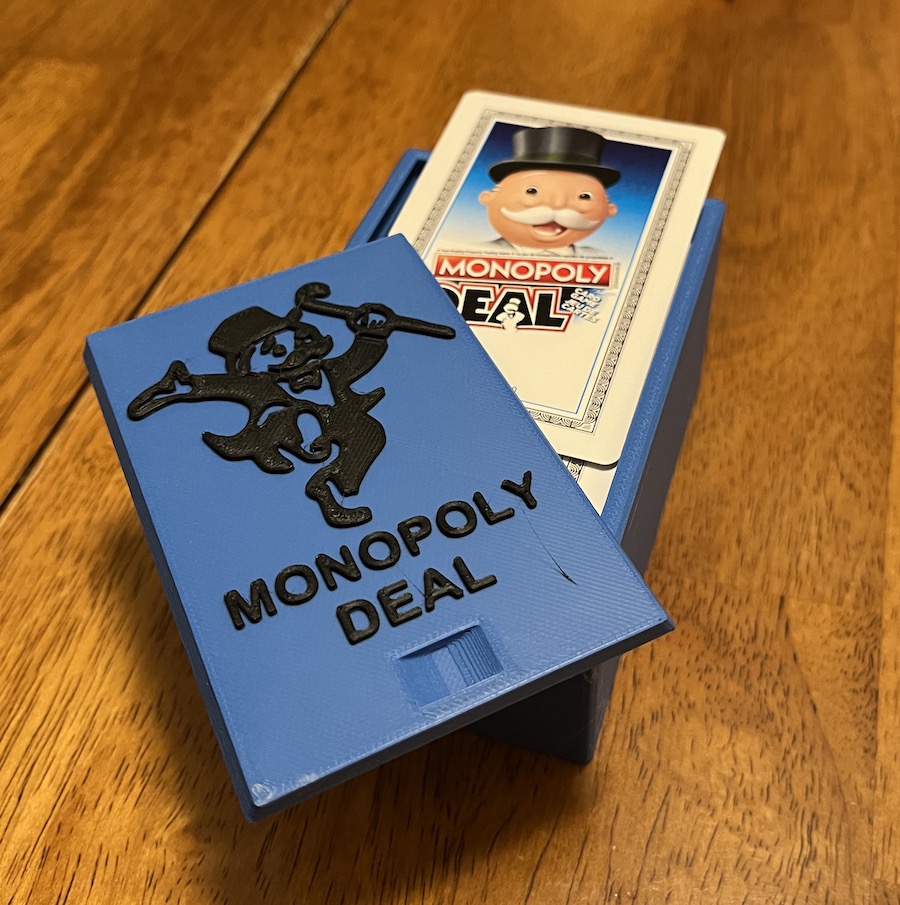 Monopoly Deal Box by Crab | Download free STL model | Printables.com