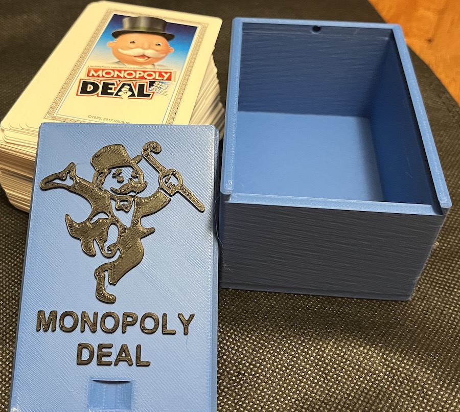 Monopoly Deal Box by Crab | Download free STL model | Printables.com