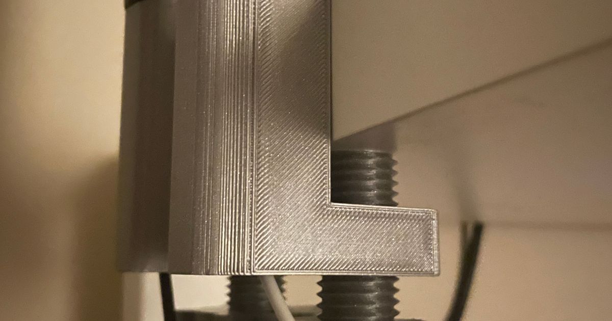 3/4 Inch Loc-Line Desk Clamp by StoicCraftsman | Download free STL ...