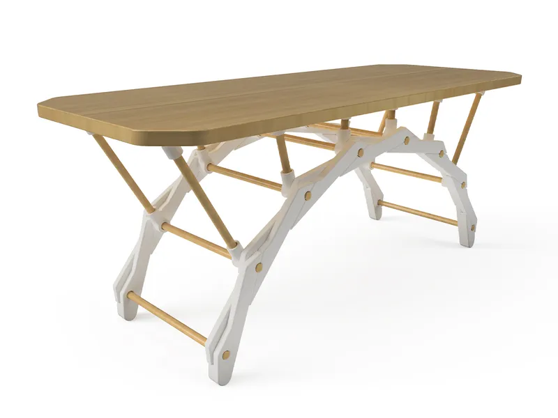 Da Vinci Table by BuildyBryce - MakerWorld