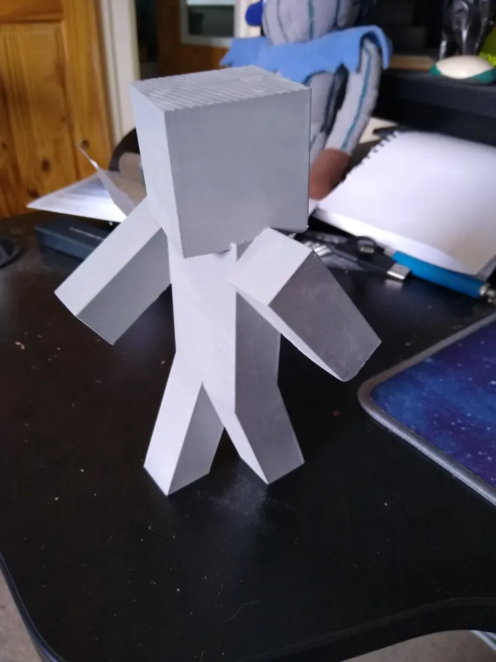 Minecraft Figure by Minifig3D | Download free STL model | Printables.com