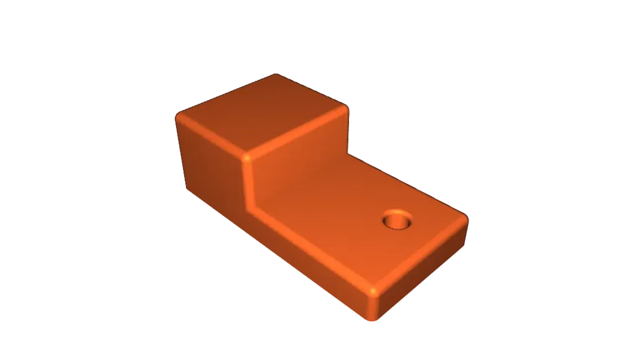 CR-6 filament sensor mount for filament spool top mount solution. by ...