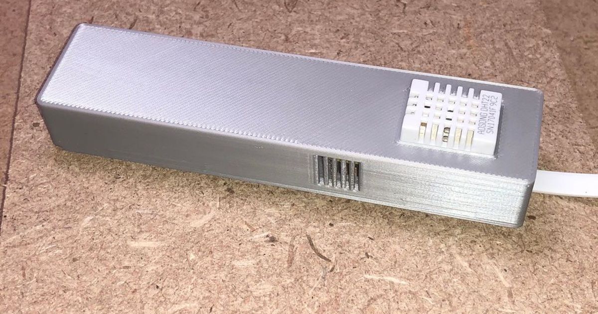 DHT22 Feather Enclosure by cnf | Download free STL model | Printables.com