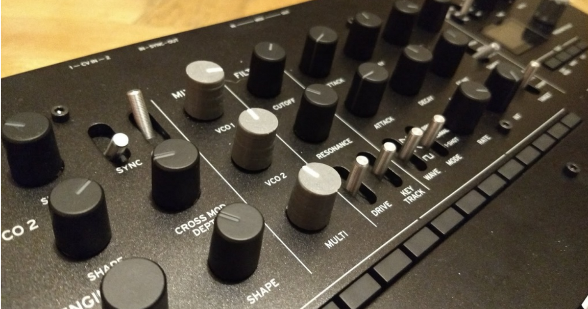 Rotary Knob Multicolor - standard potentiometers by bvogl | Download ...