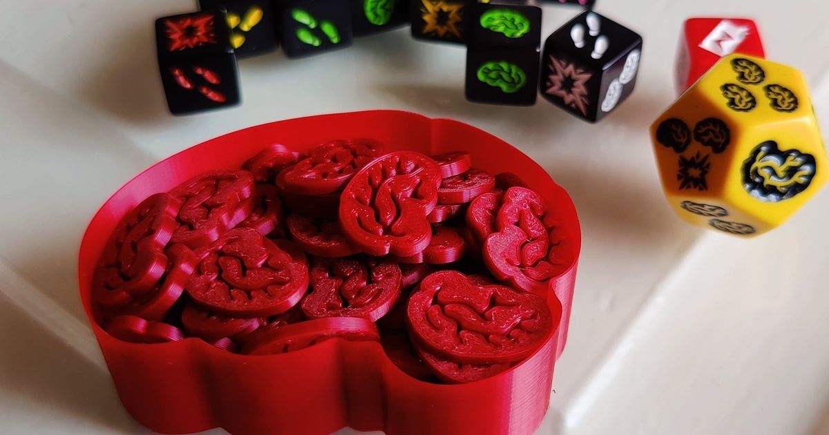 Cup for brain tokens by SonjaSelena | Download free STL model ...