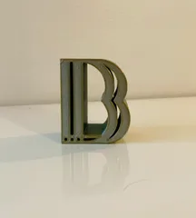Alphabet Letter B by Thibaud Chrun | Download free STL model ...