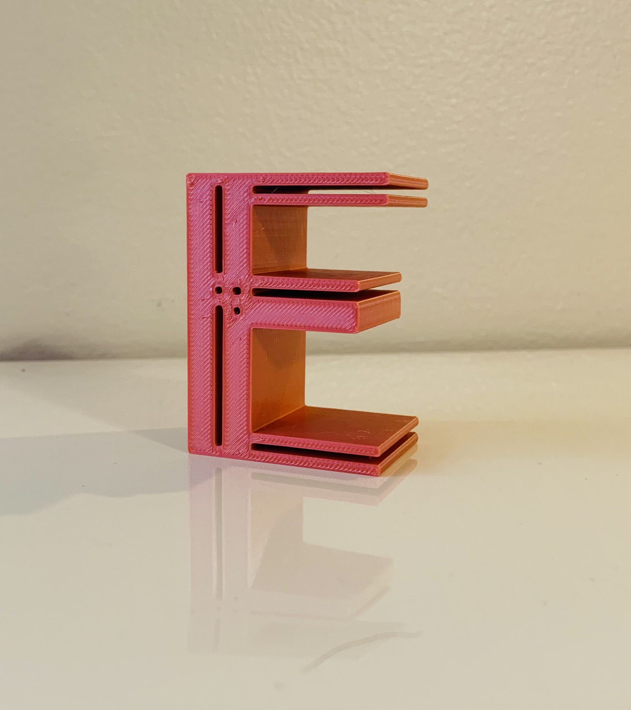 3D Alphabet - Letter E by Art G | Download free STL model | Printables.com