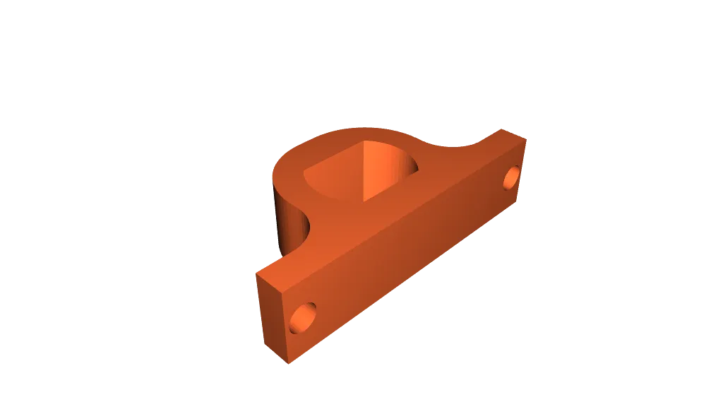 DC motor mount by Se34 | Download free STL model | Printables.com