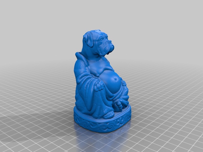 Boxer Buddha por Creatasaurus X | Descargar modelo STL gratuito ...