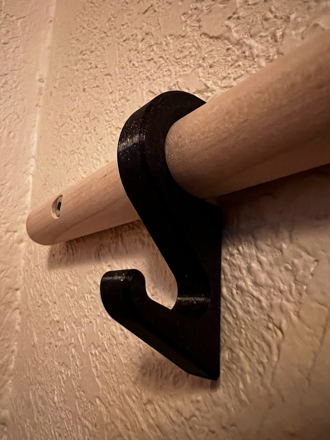 Universal Dowel Rail: Mask Hook by Canardiain | Download free STL model ...