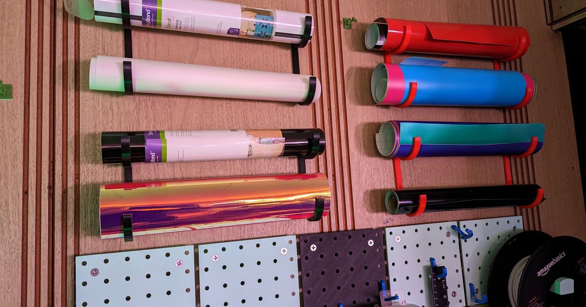 60mm Vinyl Rack Hook by MadeBySaints | Download free STL model ...