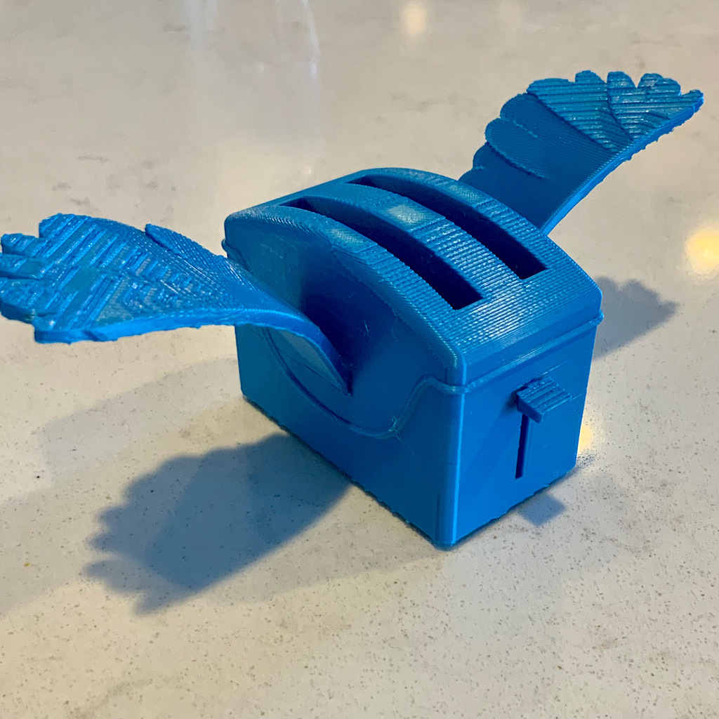 Flying Toaster by fiveiron | Download free STL model | Printables.com
