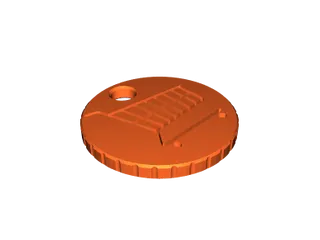 Trolley coin by Heine Sørensen | Download free STL model | Printables.com