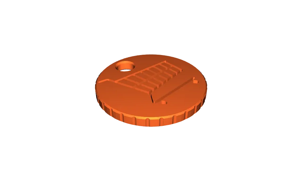 Trolley coin by Heine Sørensen | Download free STL model | Printables.com