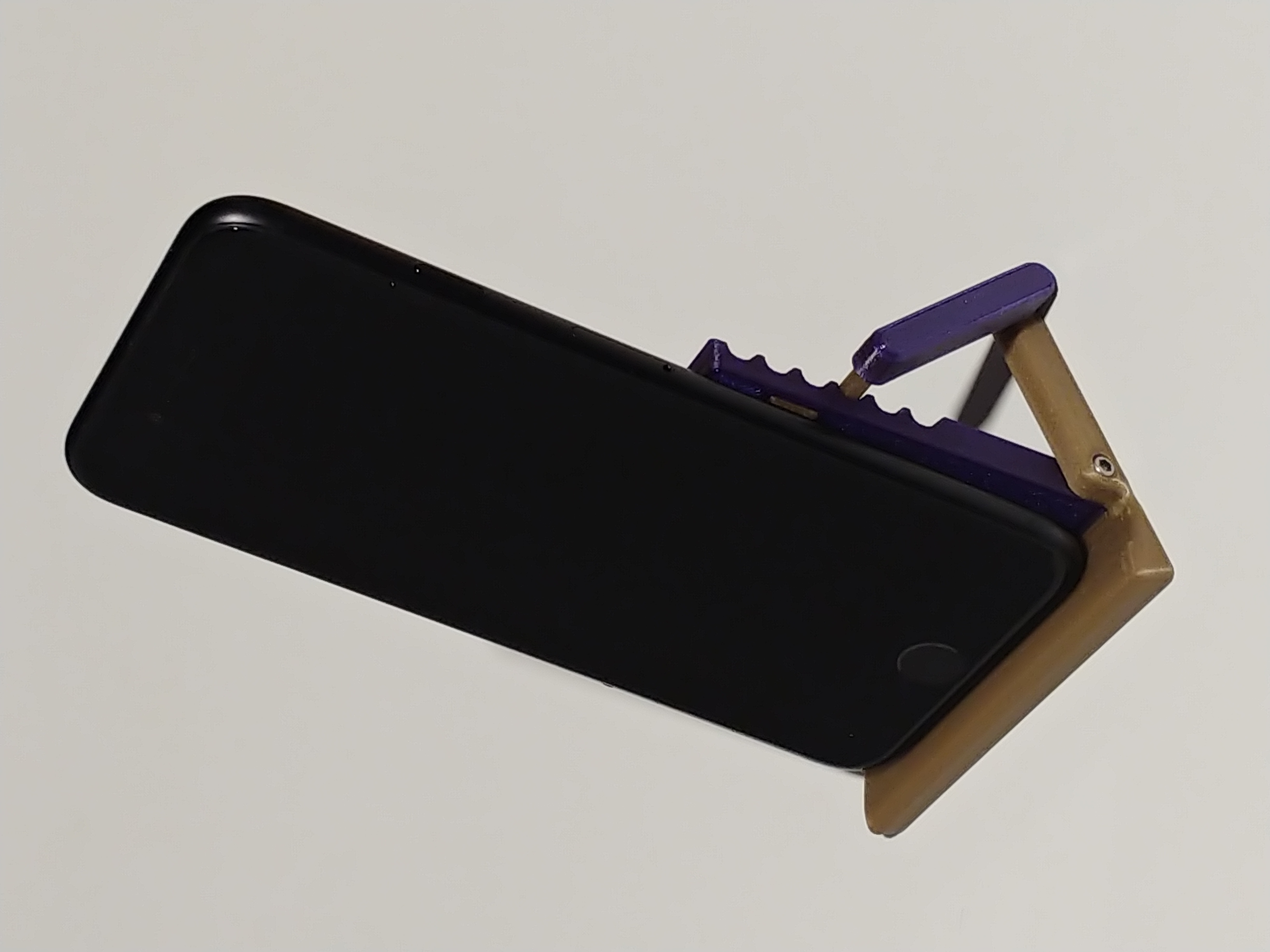 Compact & Adjustable Phone Stand with Space for Custom Artwork by Vince ...