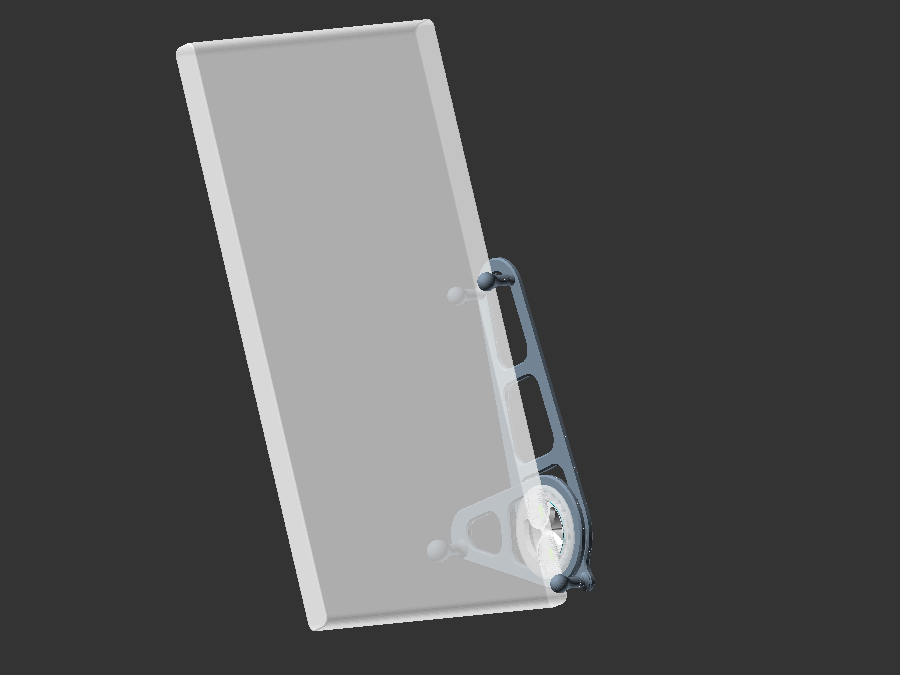 Phone tilt gear hinge stand by Jack | Download free STL model ...