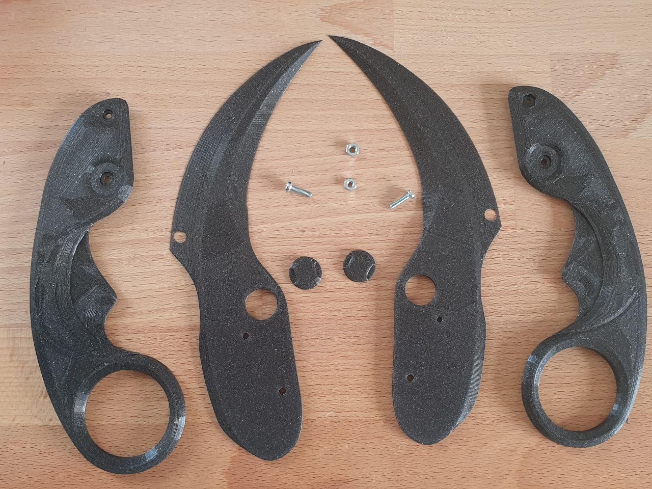 Valorant Velocity Karambit by Skyfighter | Download free STL model ...