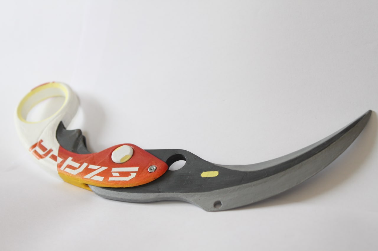 Valorant Velocity Karambit por Skyfighter | Descargar modelo STL ...