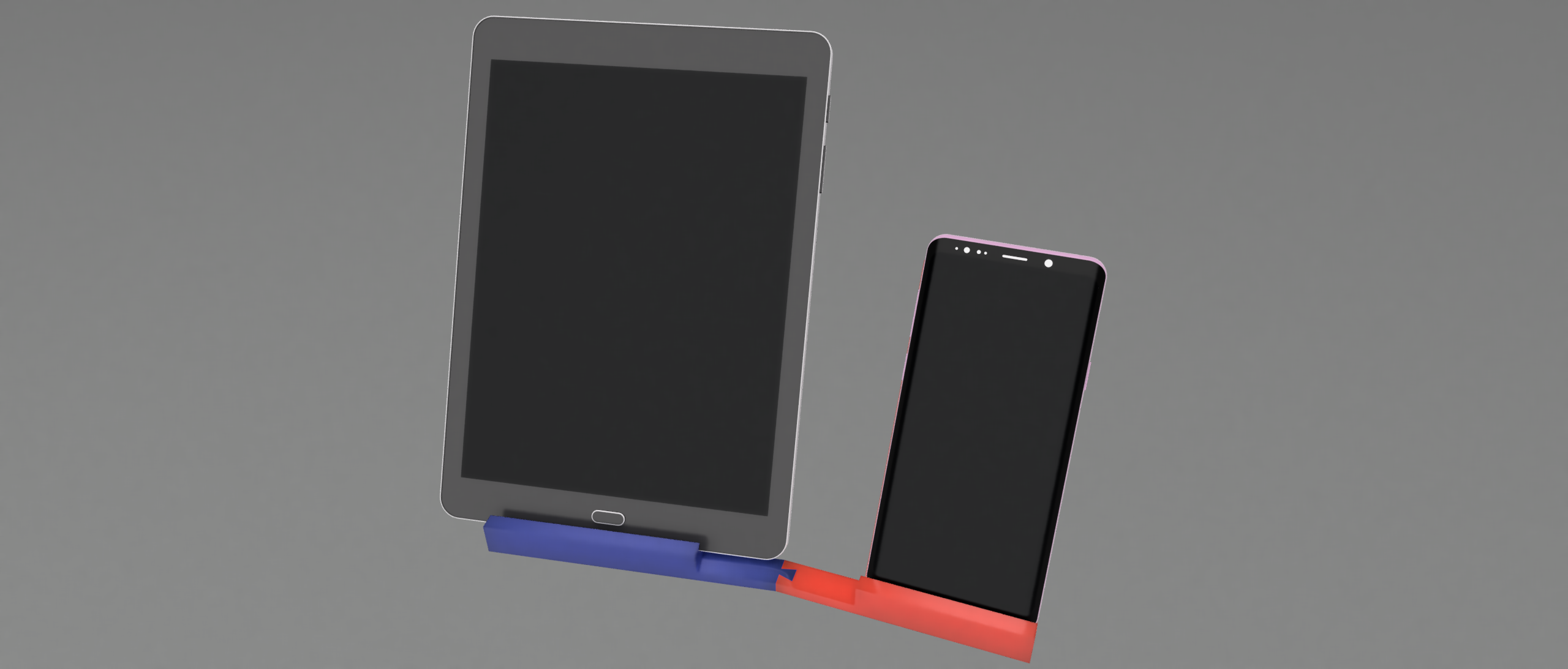 Modular Phone & Tablet Holder/Workstation by VladSalad | Download free ...